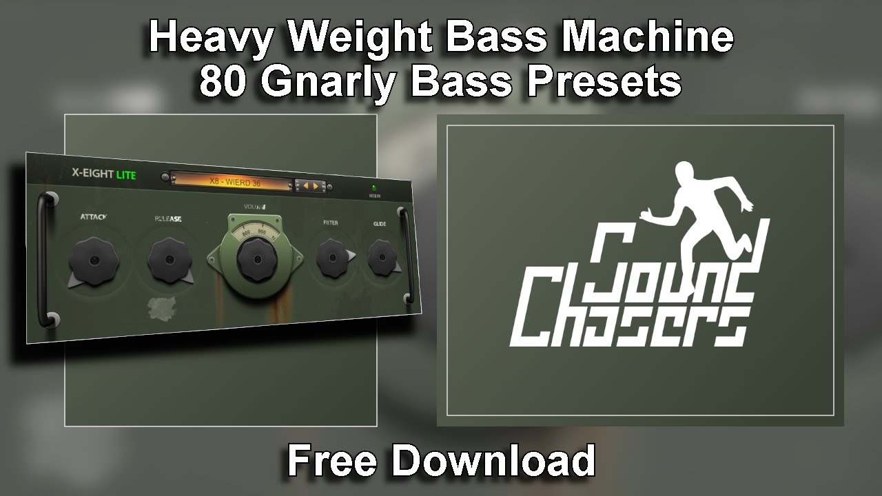 Free VST Plugin Gnarly Bass Machine - 80 Presets Thenatan - X-EIGHT ...