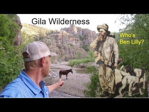 Gila Wilderness: Ben Lilly, Indian graves, and mule problems on Sapillo ...