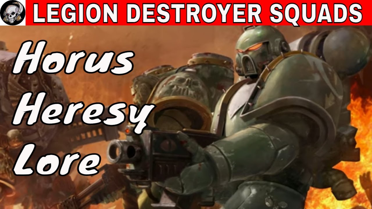 SPACE MARINE DESTROYER SQUADS IN WARHAMMER 30000 - YouTube