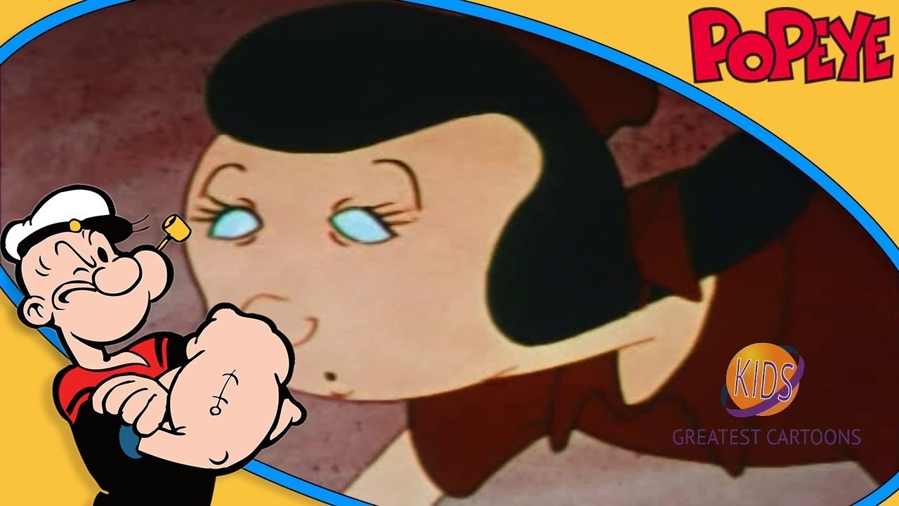 Popeye the Sailor - Spooky Swabs | Jack Mercer, Mae Questel - YouTube
