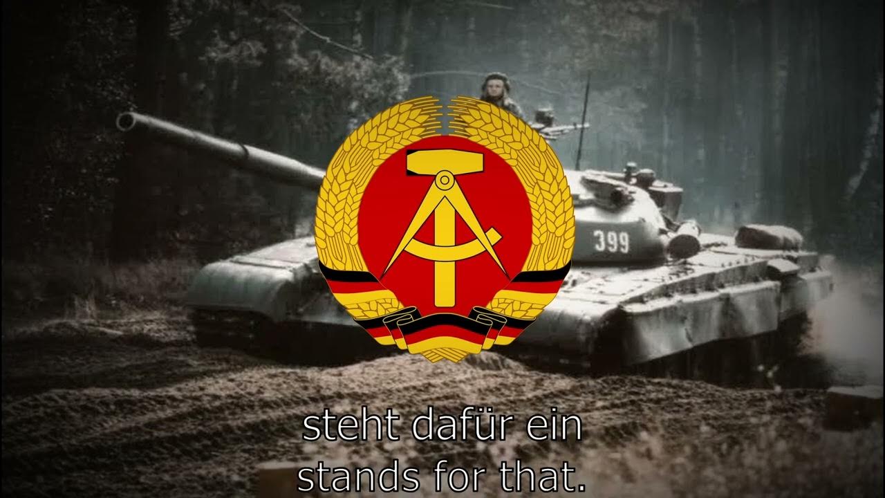 Unsere Panzerdivision "Our Tank Division" East German Tankers song ...