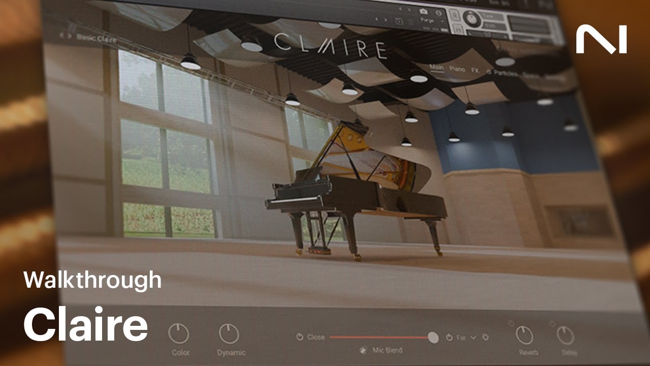 Claire walkthrough: premium grand piano library | Native Instruments ...
