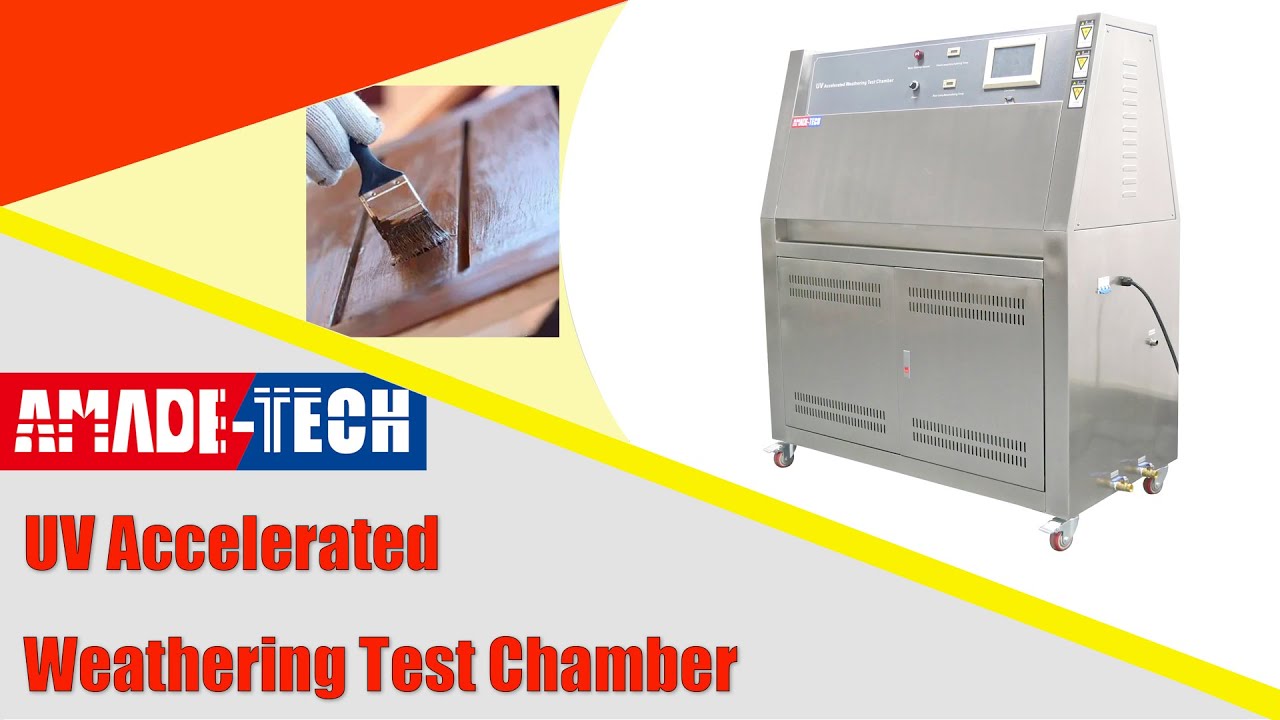 UV Accelerated Weathering Tester / Test Chamber - AmadeTech - YouTube