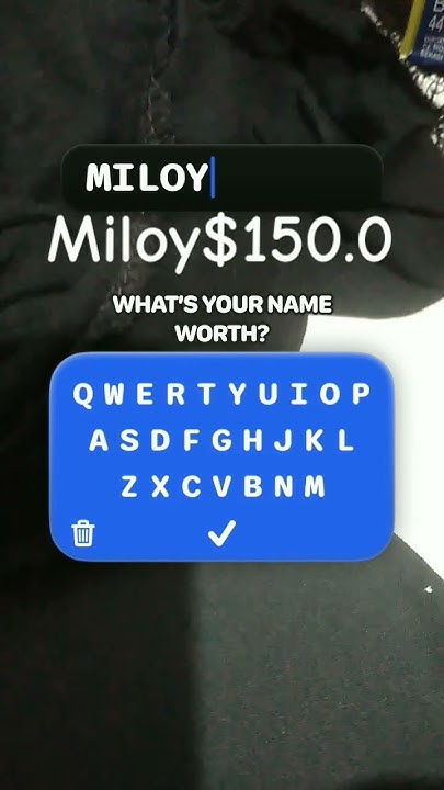 miloy $150.0 - YouTube