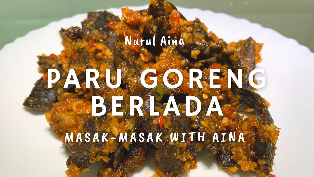 Resepi Paru Goreng Berlada | Baru Tahu Senang Je Buatnya 🤗 - YouTube