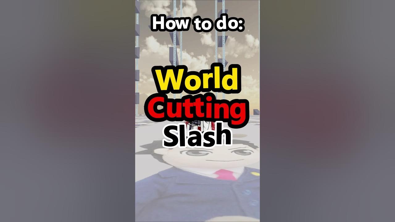 How to do a World Cutting Slash in Jujutsu Shenanigans - YouTube