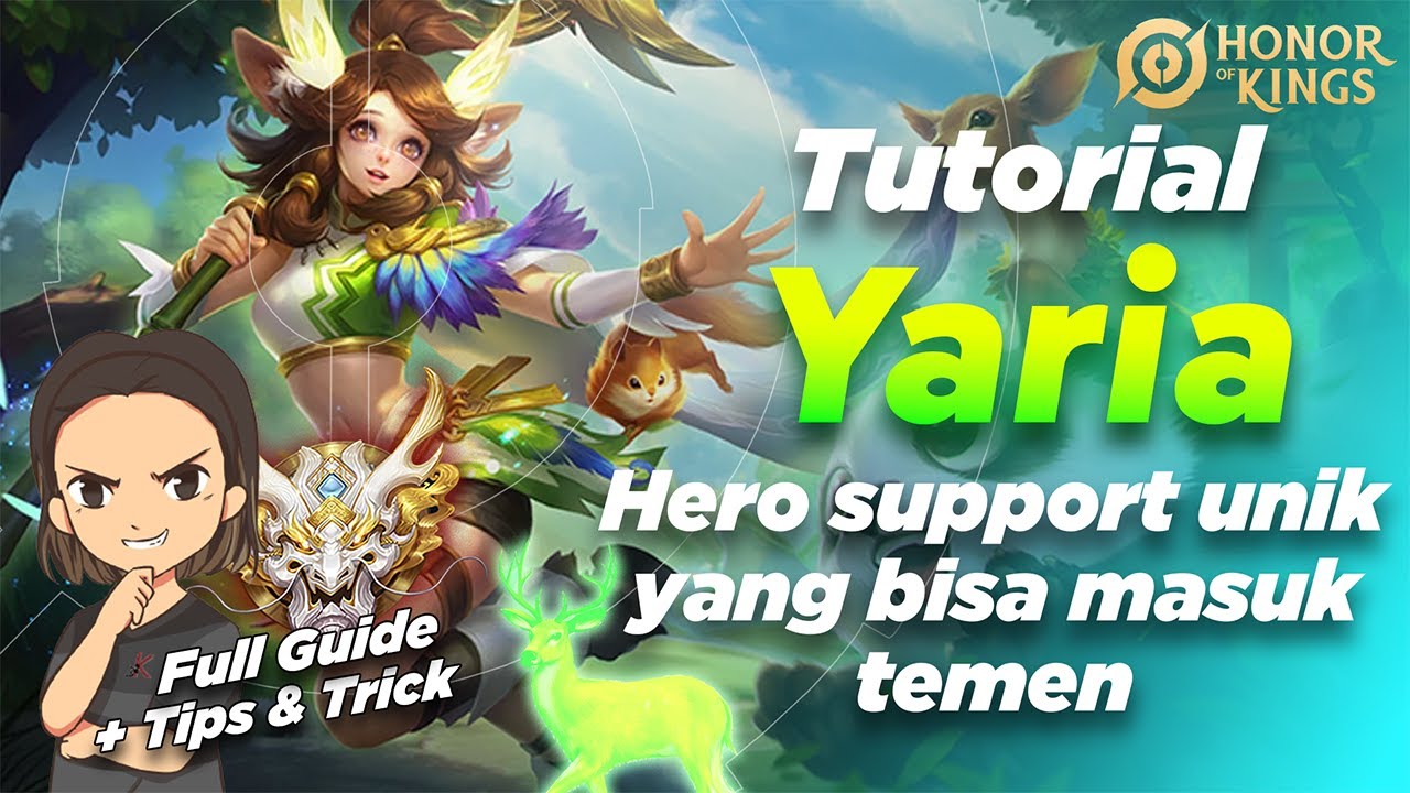 TUTORIAL HERO YARIA HONOR OF KINGS!! HERO YANG BISA MASUK KE TUBUH ...