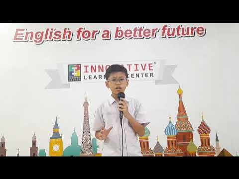 Ammaar materi speaking di Innovative Learning Centre - YouTube