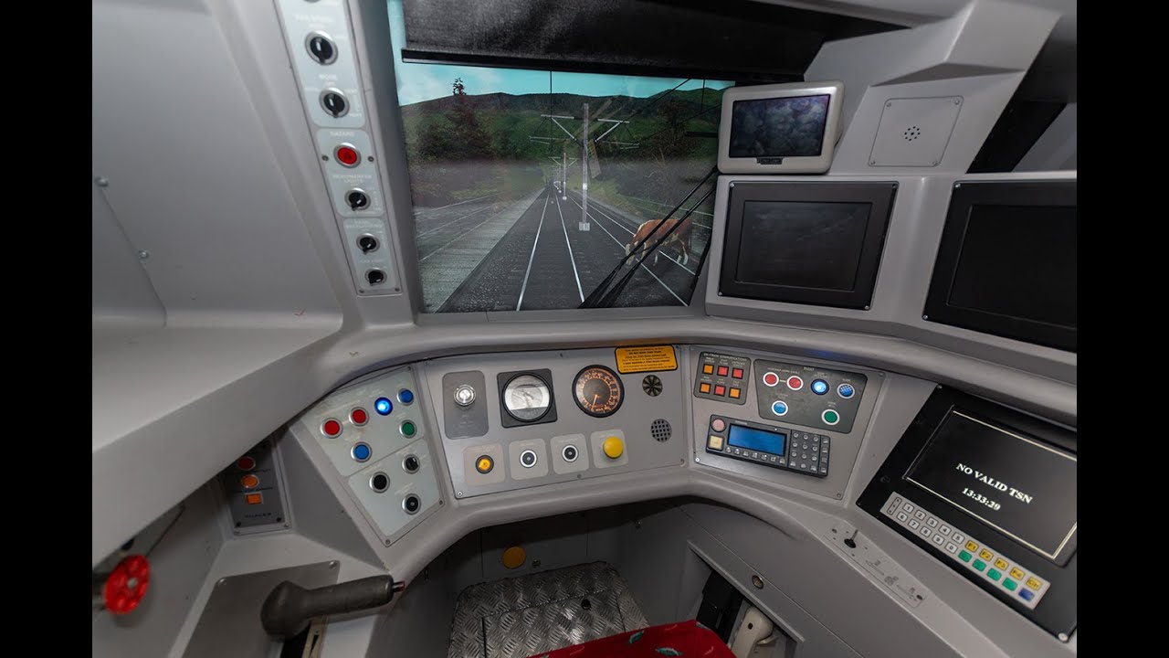 What's it like to drive a train simulator? - YouTube