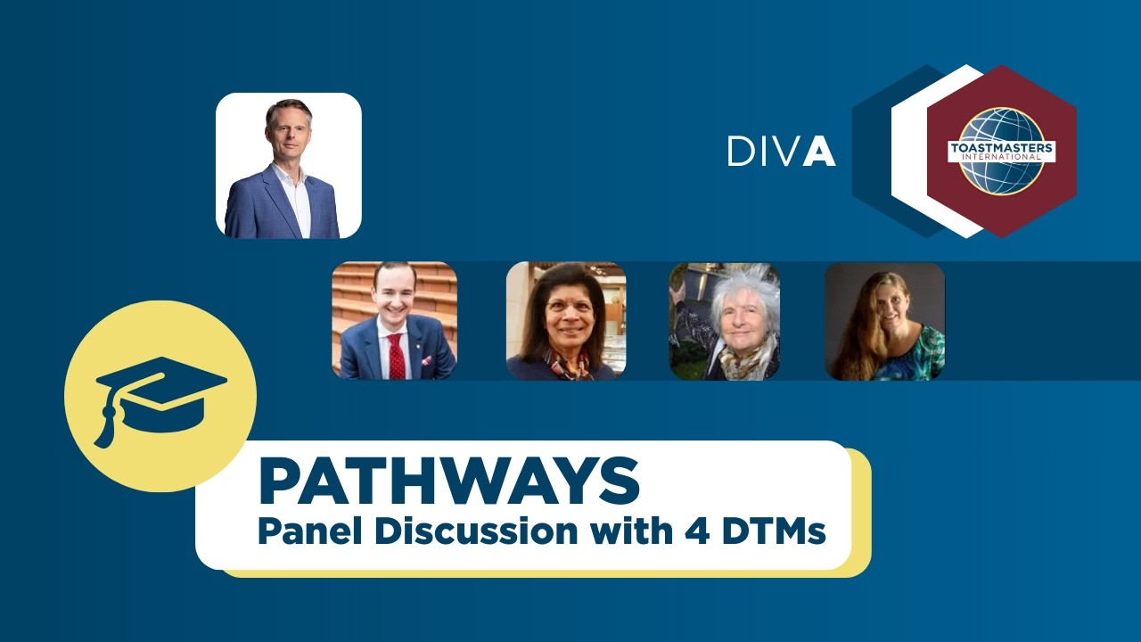 Toastmasters Pathways Panel Discussion - YouTube