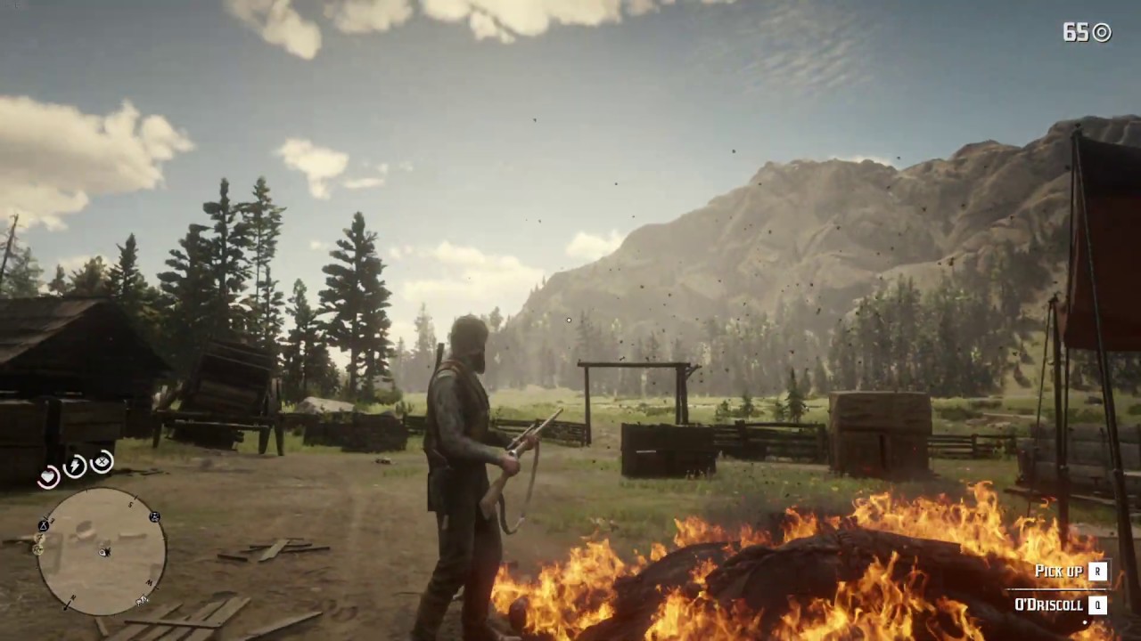 Campfire with bounty hunters - Red Dead Redemption 2 - YouTube