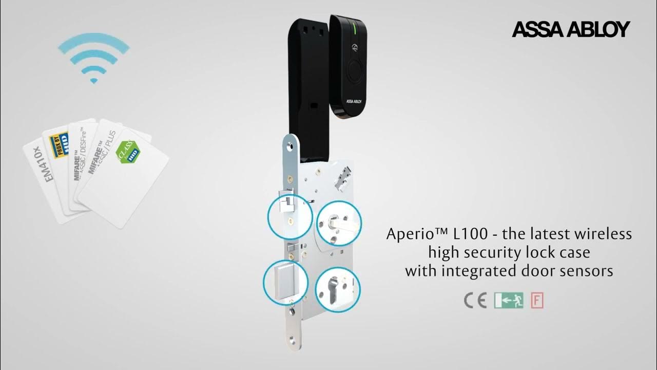 New ASSA ABLOY Access Control Aperio™ L100 - YouTube
