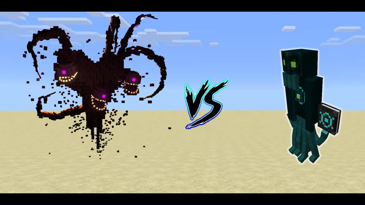 J'zahar Gatekeeper of the Abyss VS Wither Storm 2 - YouTube