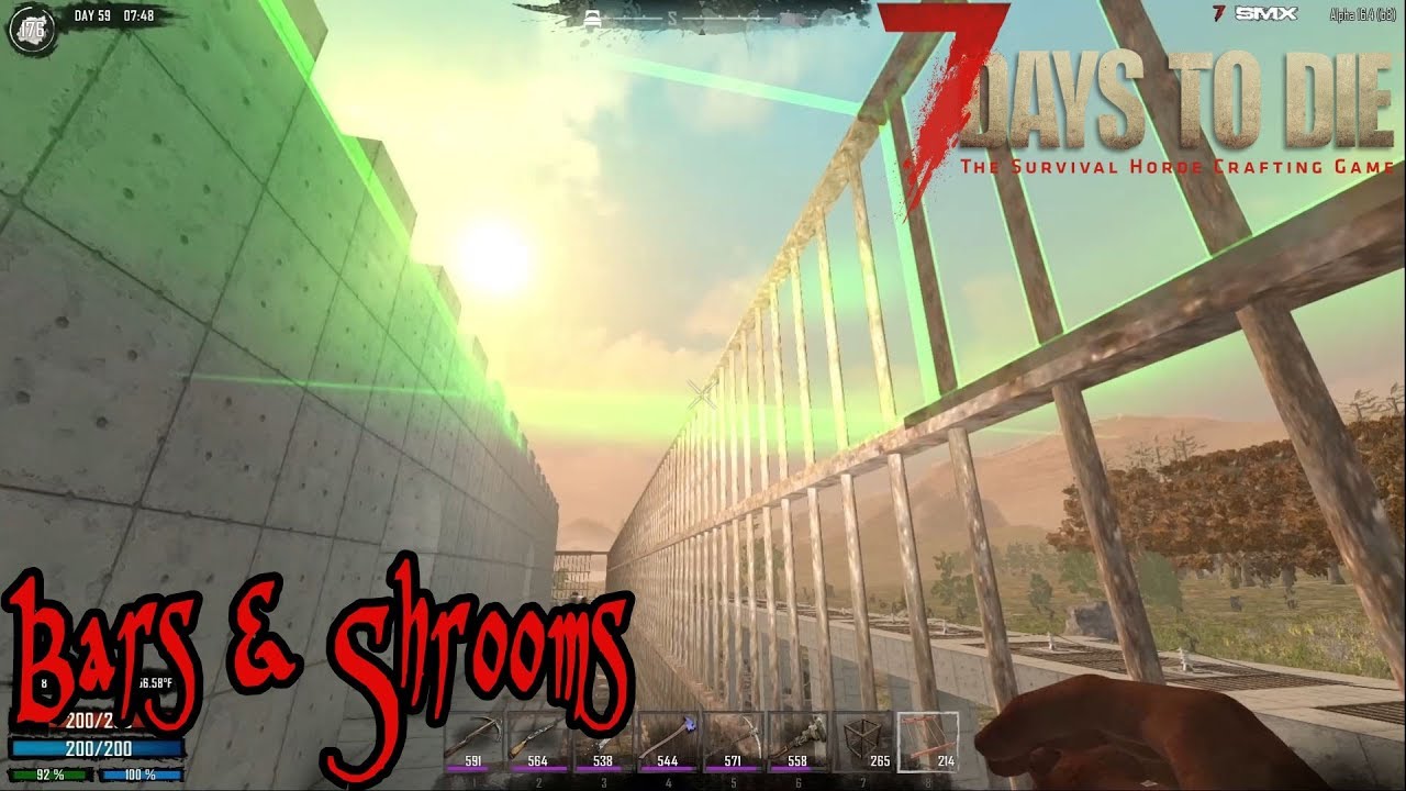 Iron Bars | 7 Days to Die | Alpha 16 | Season 1 | Episode 103 - YouTube