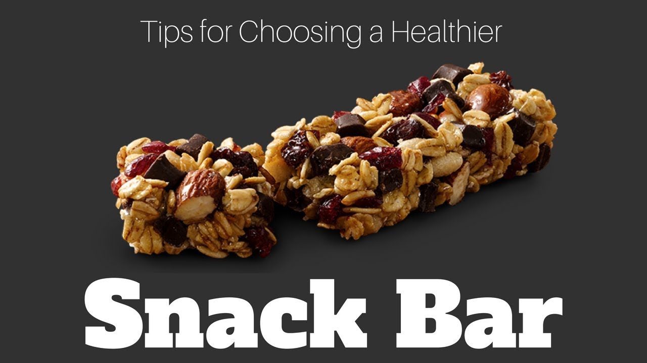 Tips for Choosing a Healthier Snack Bar at the Grocery Store ...