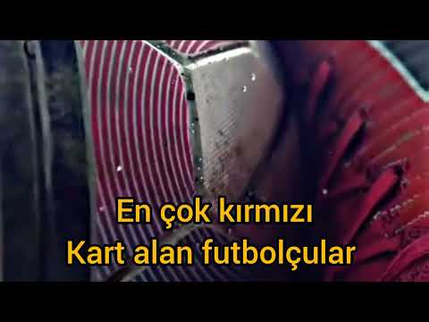 En çok kırmızı kart alan futbolcular