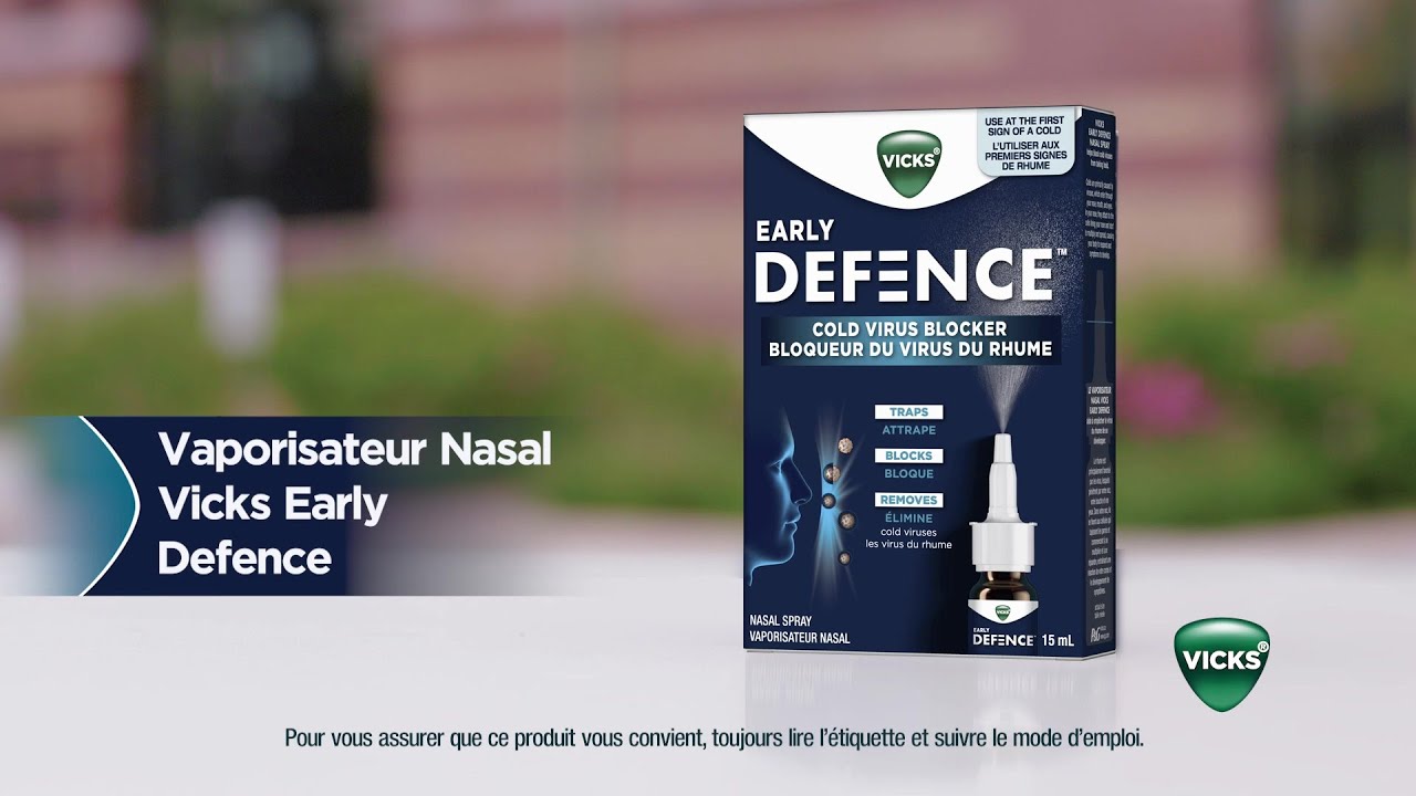 Vicks Early Defence Nasal Spray - Canada (French) - YouTube