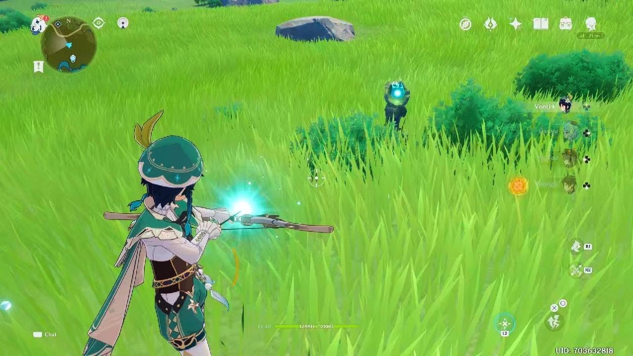Genshin Impact | Venti | Dendro Slime nailed :D - YouTube