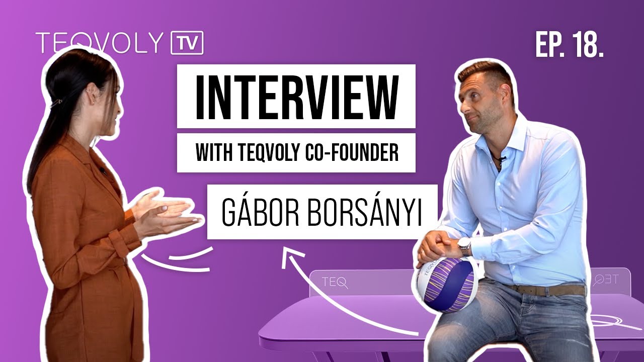 TEQVOLY TV Ep. 18. - Interview with teqvoly co-founder Gábor Borsányi ...