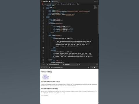 Day 13 - beginner to employed programmer 🖥️ #coding #programmer #html #css #javascript - YouTube