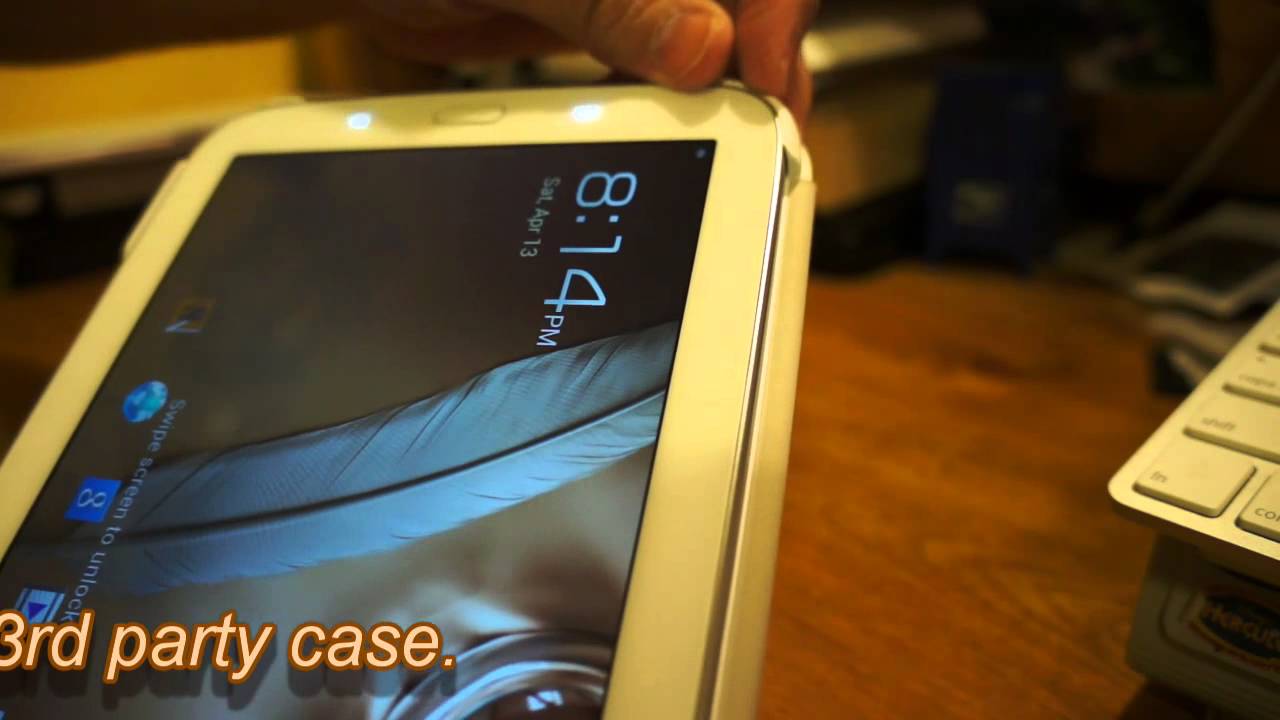 Samsung Galaxy Note 8 Book Cover Case Review - YouTube