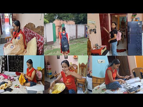 My 15 Years Old Daughter 👧Daily Busy Morning To Night Routine