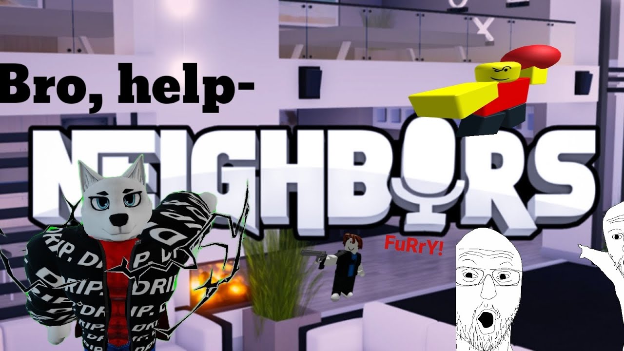 Furry + Voice Chat 3: Neighbors Edition (MEMES) - YouTube