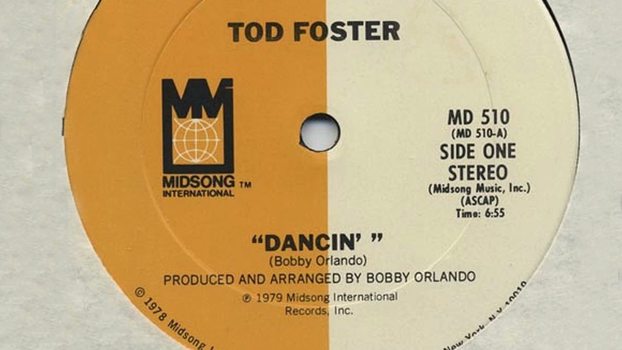 Tod Foster - Dancin Produced By Bobby Orlando DISCO 70's - YouTube