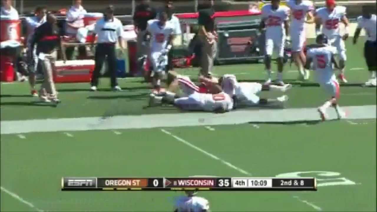 Jacob Pedersen Wisconsin Highlights - YouTube