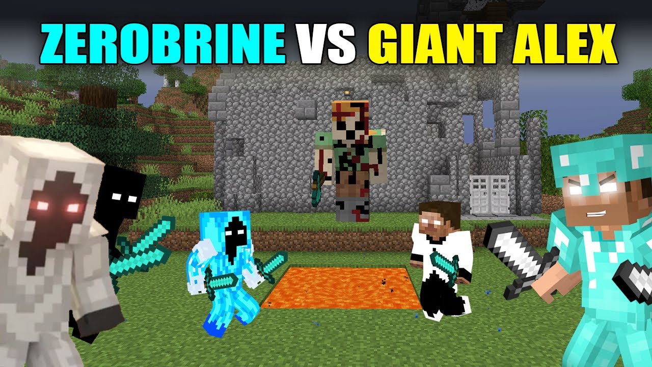Finally Herobrine Saved Giant Alex 😱 Entity 606 Get Help To Zerobrine