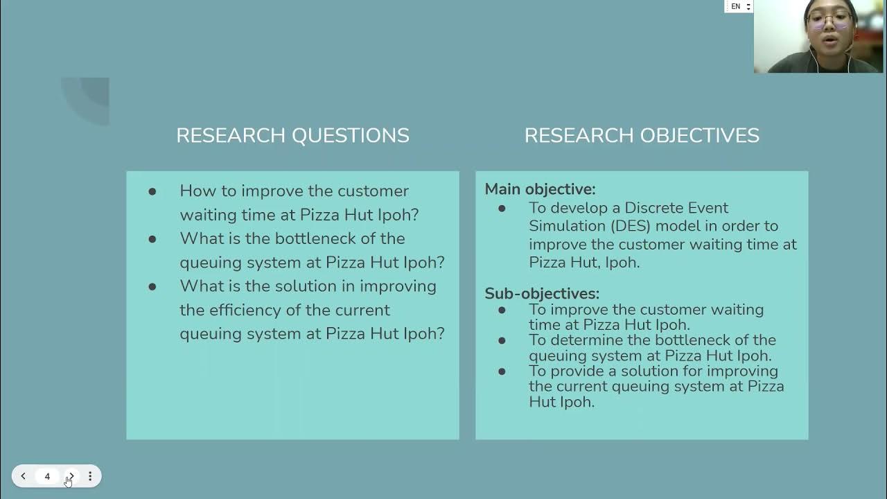 ANALYSIS OF QUEUING SYSTEM OF PIZZAHUT RESTAURANT BY USING DISCRETE EVENT SIMULATION - YouTube