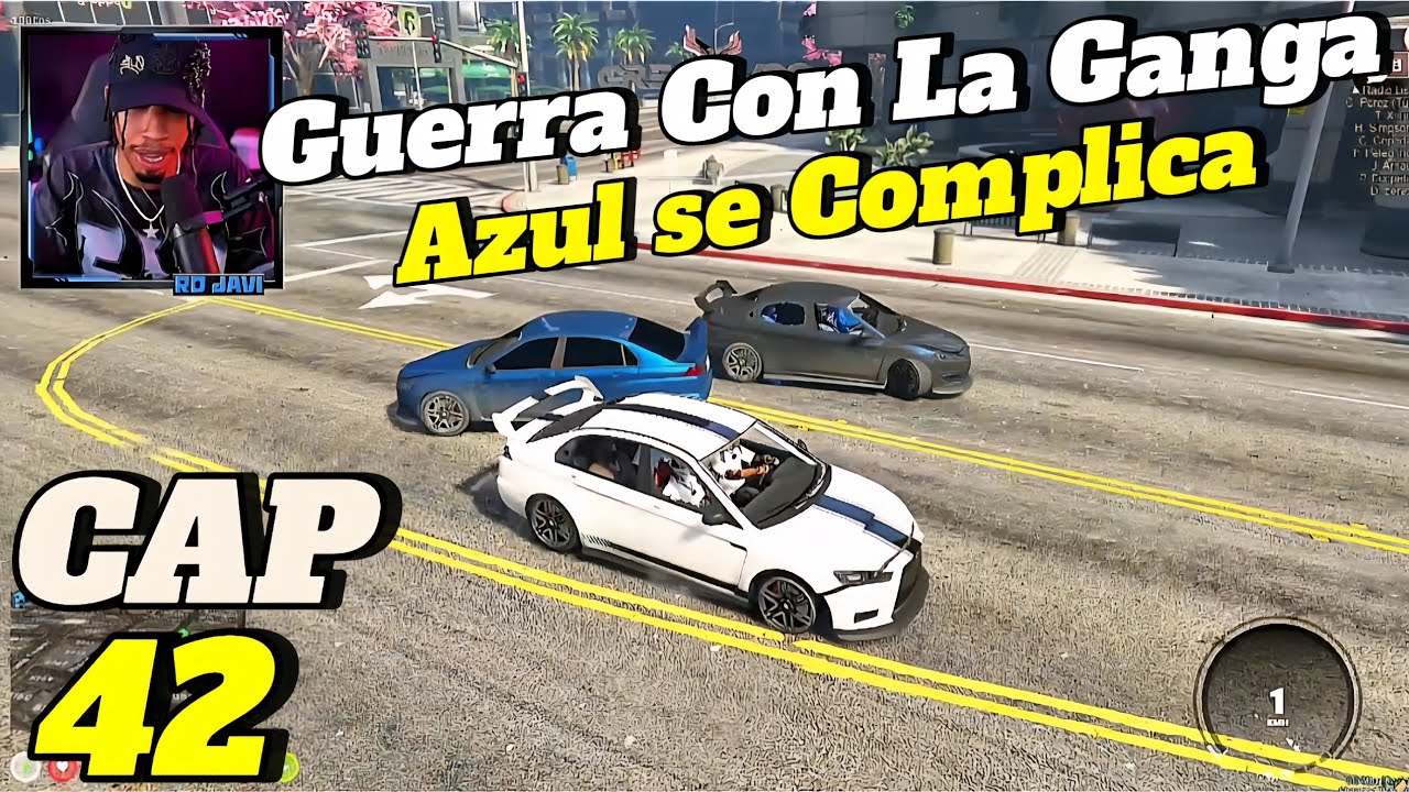 RDjavi: Volvemos A Enfrentarnos A La Ganga Azul Y Se Complica | GTA RP ...