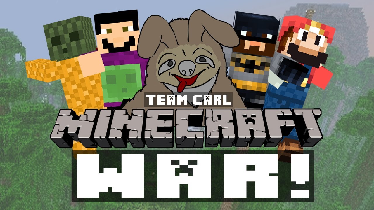 The Creatures Minecraft War Team Carl's P.O.V. (500k Subs Special ...