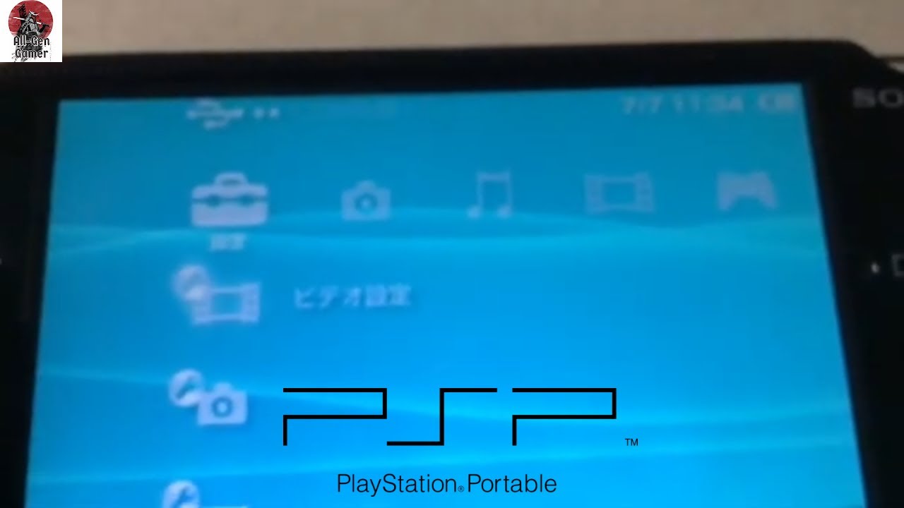 How to Change The Language On A Japanese PSP - YouTube