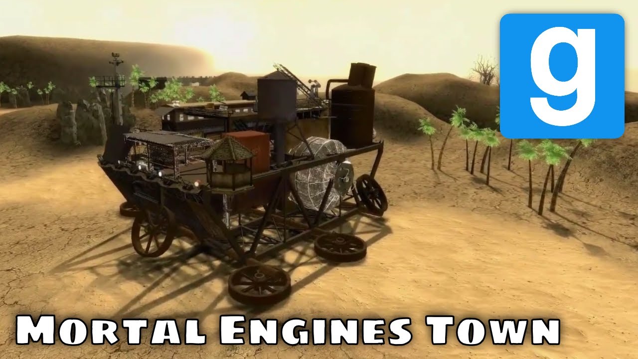 Garry's Mod Showcase: Rusty Mobile Stranded Town (Mortal Engines ...