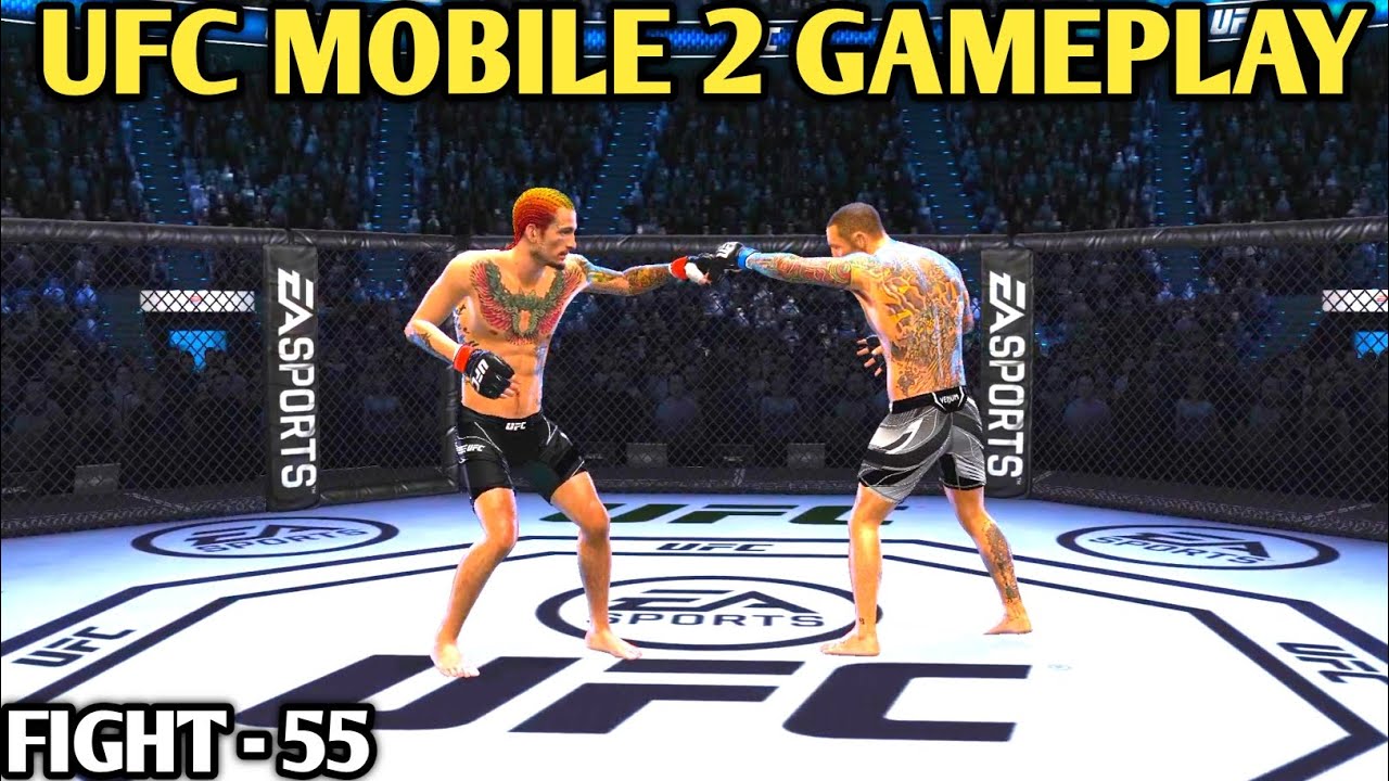 Fight - 55 || ufc mobile 2 gameplay || ufc game || campaign mode - YouTube