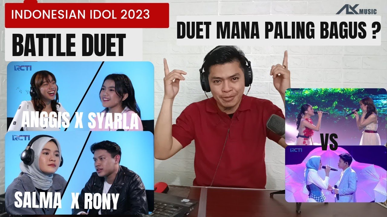 Battle Duet | Salma x Rony VS Anggis x Syarla | Indonesian Idol 2023 ...