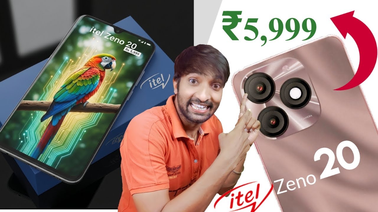 Itel Zeno 20 Honest Review 🔥Price ₹5,999 💰 Best Budget Smartphone Full ...
