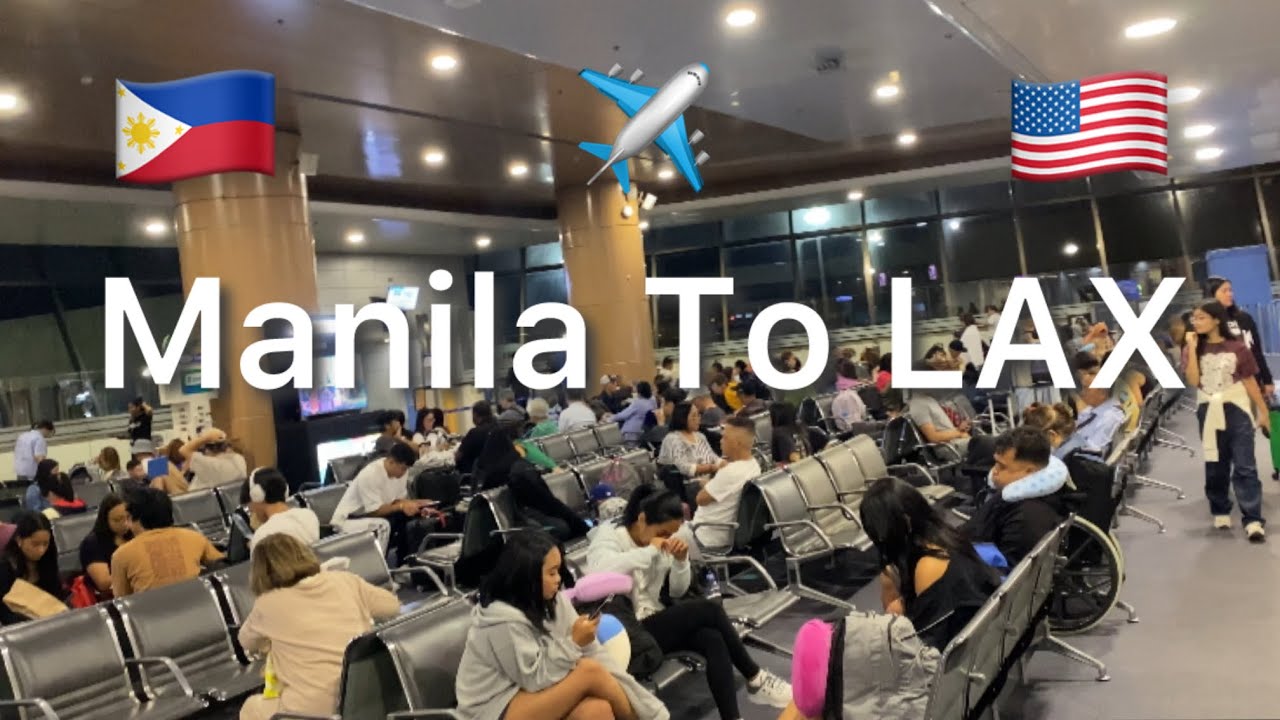Manila To LAX - Philippine Airlines 🇵🇭 - YouTube