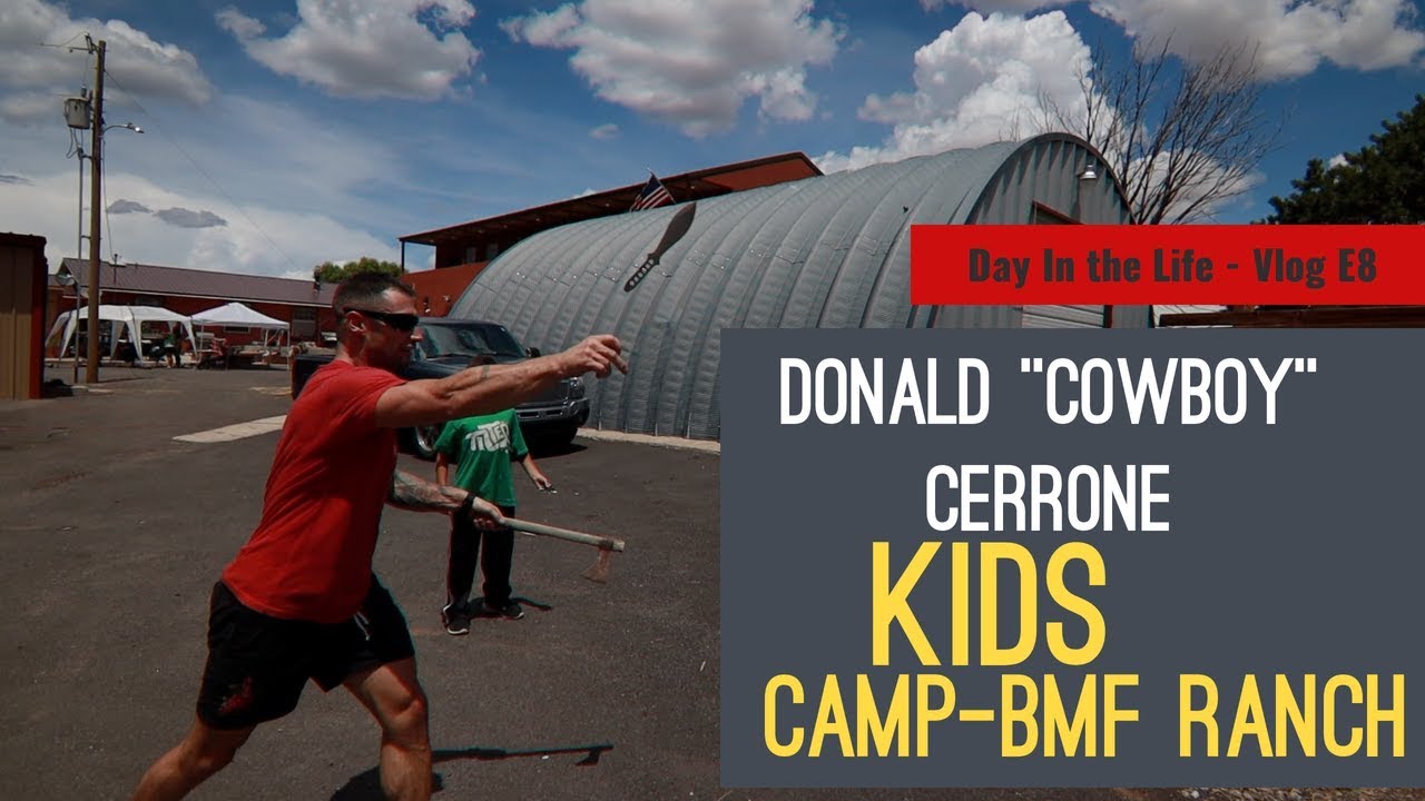 Donald "Cowboy" Cerrone Summer Camp! - YouTube