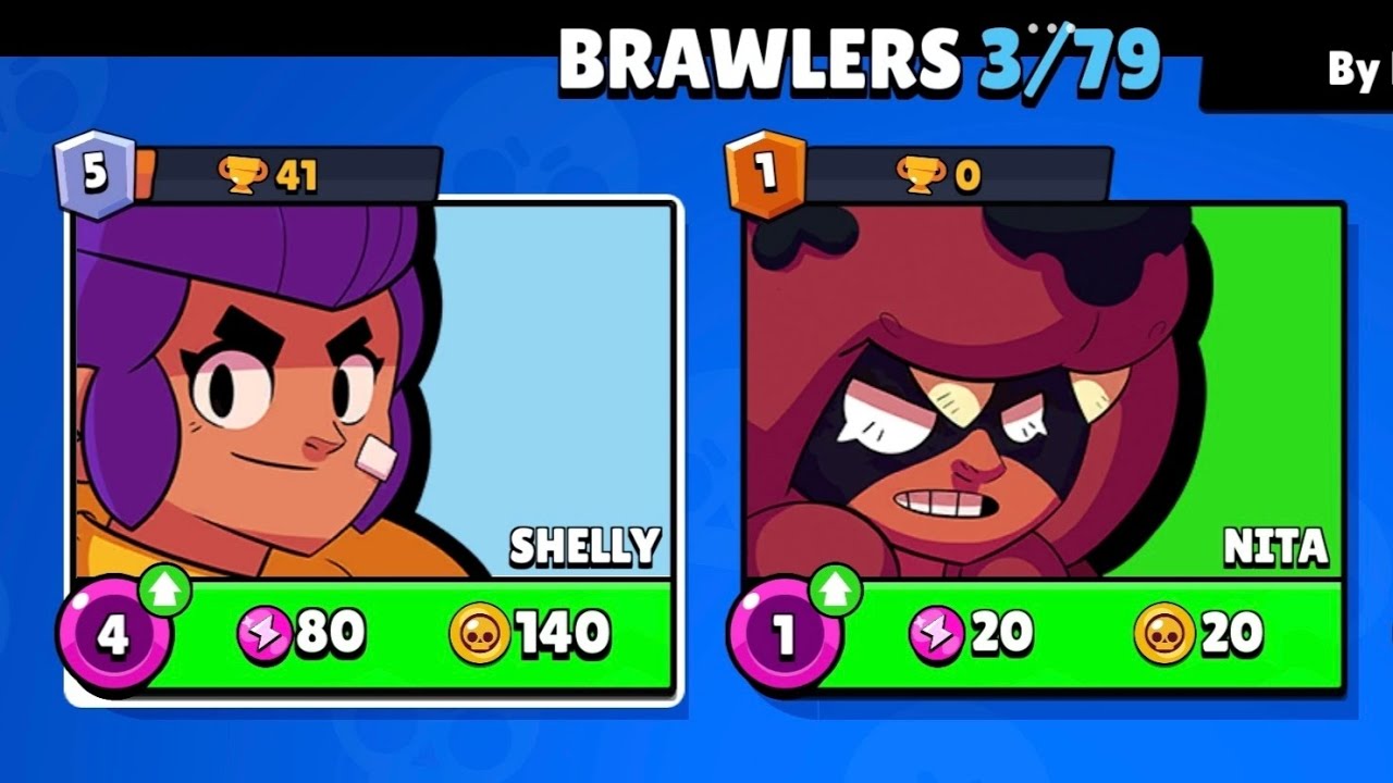 Rank 5 One Life Cursed Shelly Account Brawl Stars! - YouTube