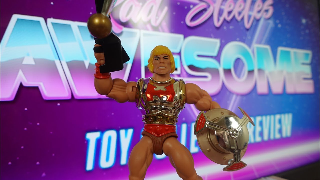 Masters of the Universe Origins Deluxe Flying Fist He-Man Review - YouTube