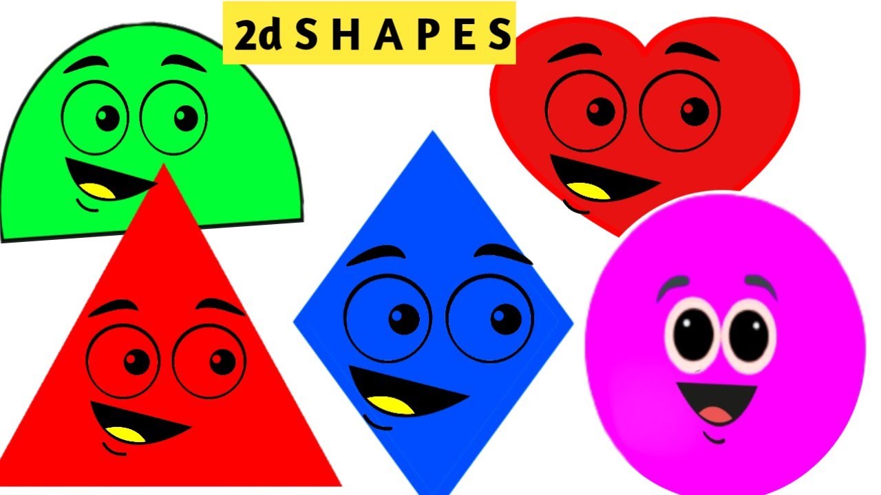 Name Of Shapes | Shapes of The Day | Shapes Name for Kids | Maths ...