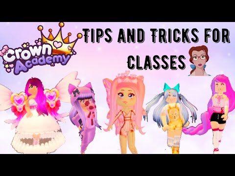 Crown Academy Tips and Tricks for Classes - YouTube
