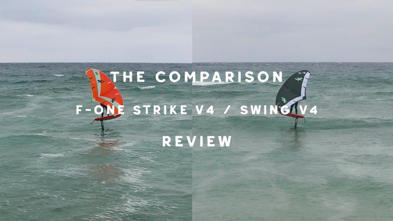 F-One Swing V4 / Strike V4 Comparison Review - YouTube
