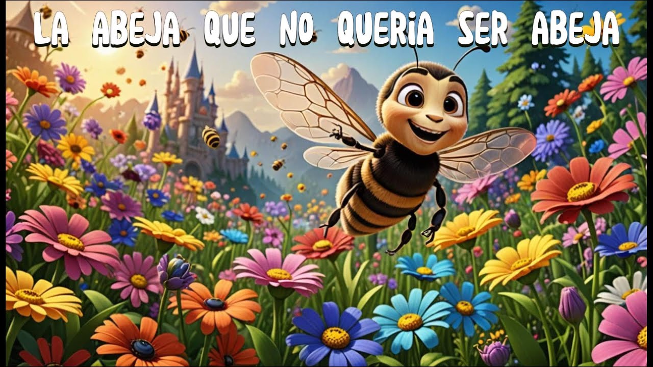 Cuento sobre la importancia de las abejas /🐝La abeja que no quería ser ...