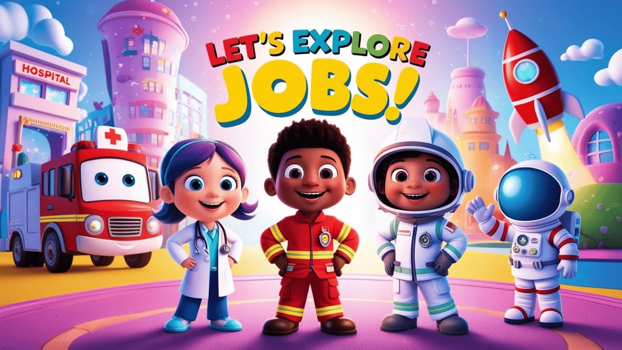 Career Explorers! 🚀👩⚕️👷 Let’s Learn About Jobs | Fun Educational Video ...