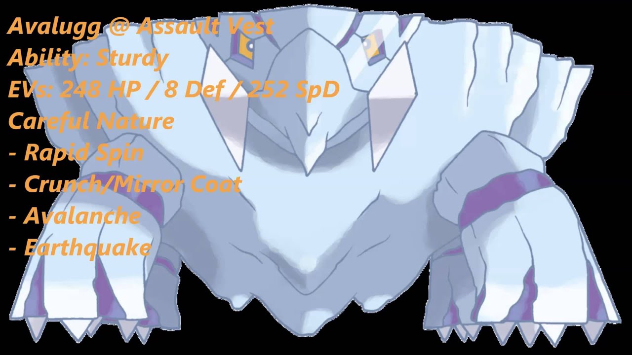 Pokemon Review: Avalugg - COFFEE TABLE FTW! :] - YouTube
