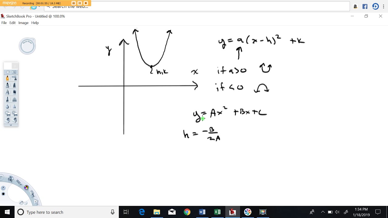 intro to parabolas - YouTube