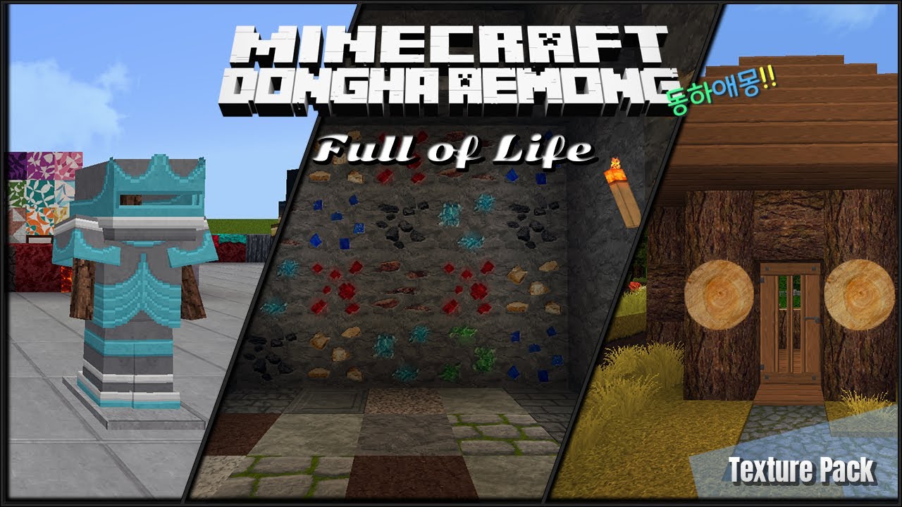 minecraft full of life resource pack (1.17+) - YouTube